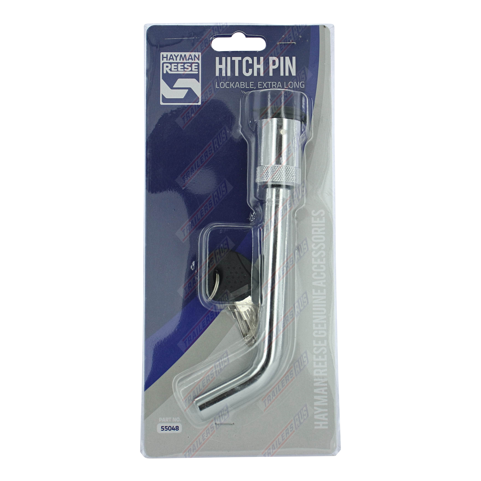 Hayman Reese Extra Long Lockable Hitch Pin Genuine #55048