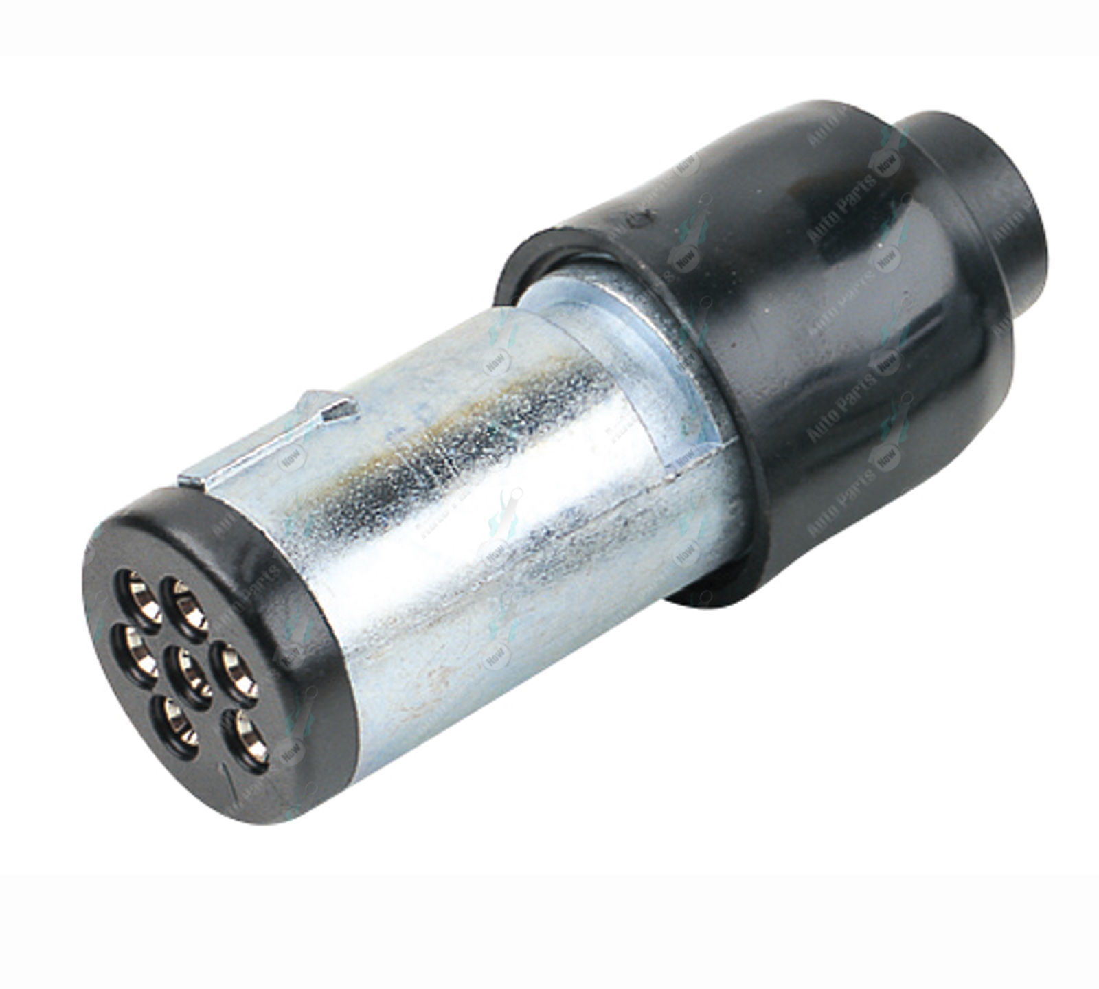 Trailer 7 Pin Small Round METAL Plug & Socket Set ADR Approved TP7MB ...