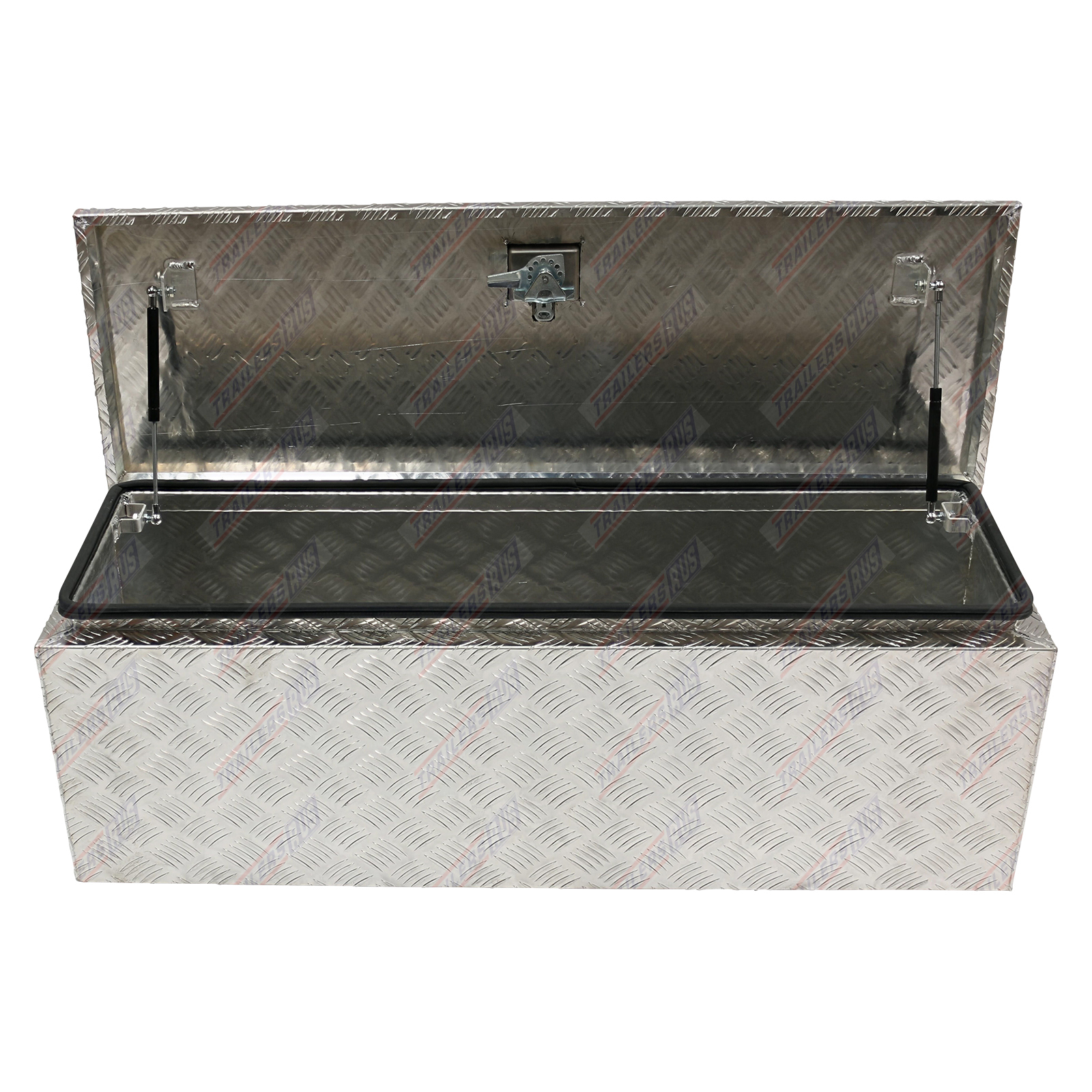 Tool Box Aluminium 1200mm x 400mm x 400mm Lockable 2 Keys Incl. - TRU