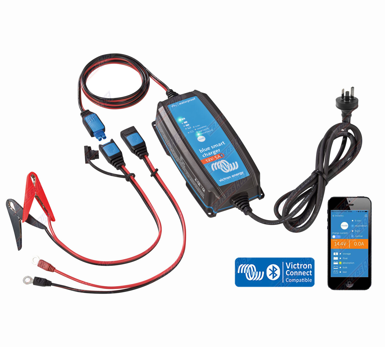 Victron Blue Smart Battery Charger IP65 12V 5 Amp Bluetooth via Free ...