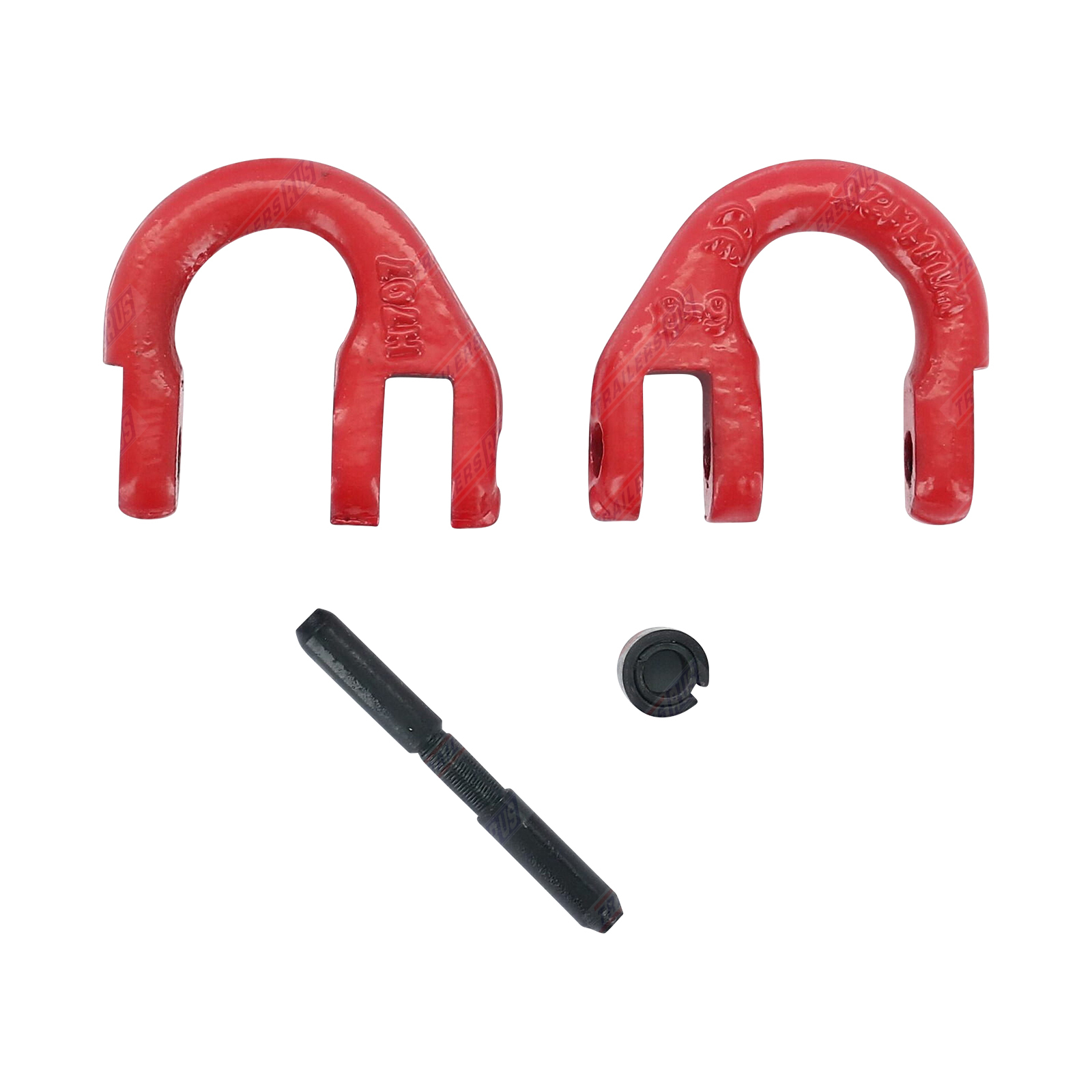 6mm Red 1.12t Hammerlock Chain Connector Joiner Chain Shackle Grade 80 ...