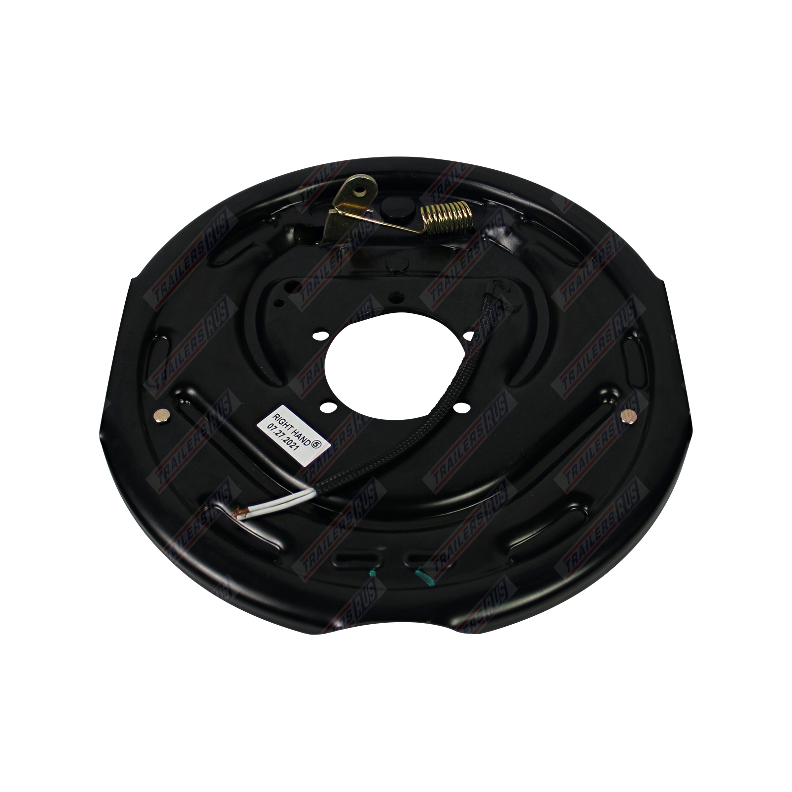 12'' Inch Electric Backing Plate OFF-ROAD Right Side AL-KO Lever Type ...