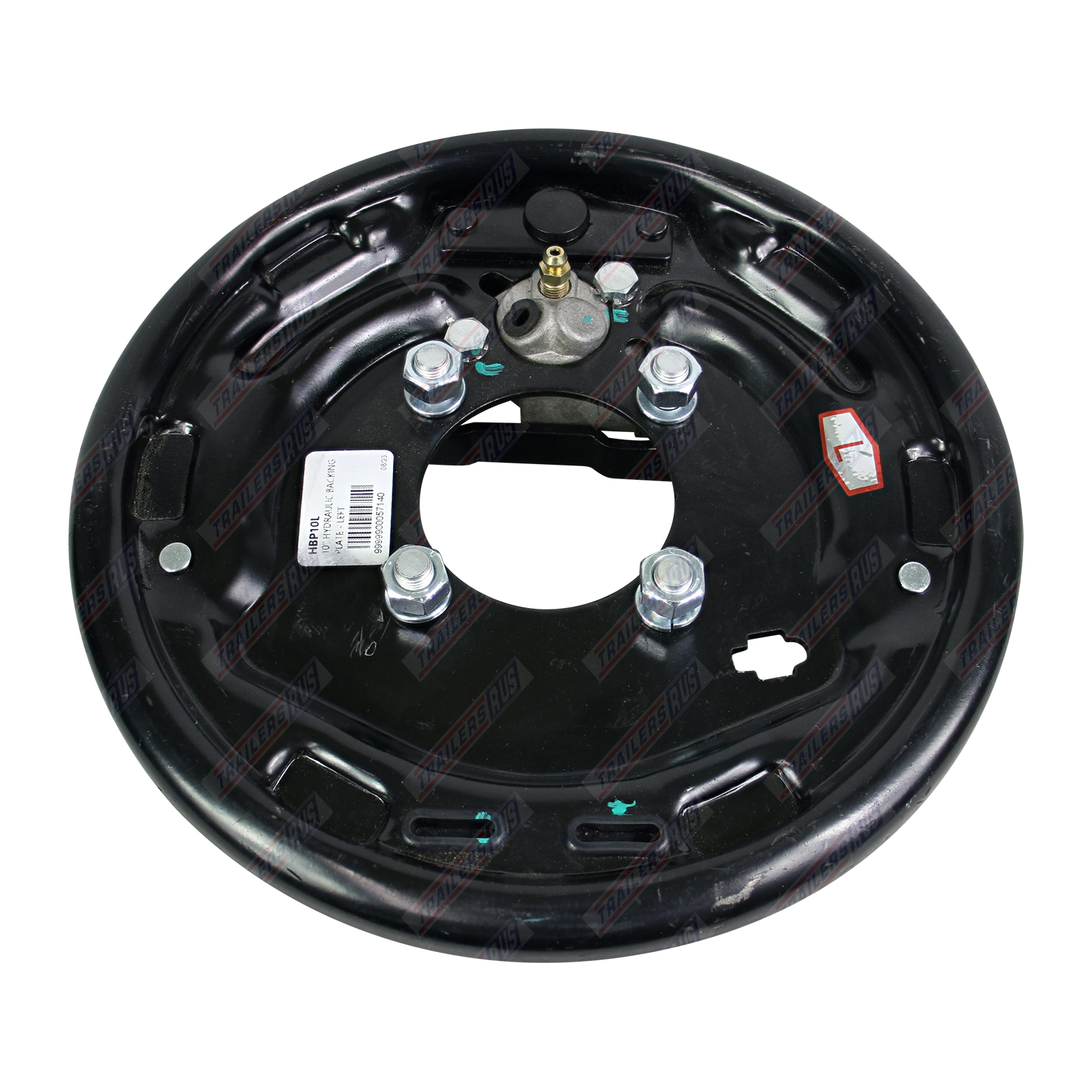 10'' Inch Hydraulic Backing Plate Left Side for Trailer - TRU