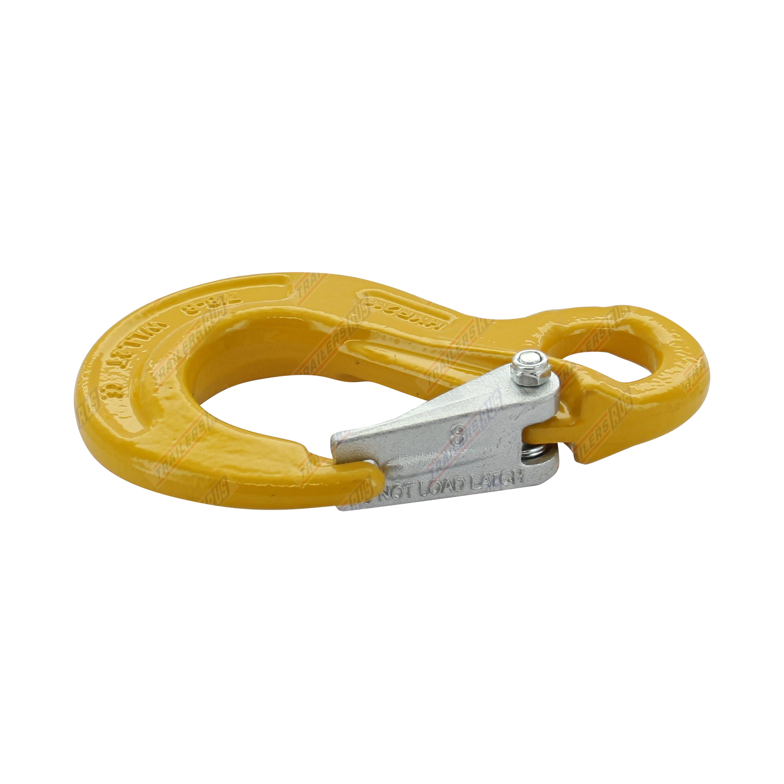 Eye Sling Hook with Safety Latch 8mm 2T G80 - TRU