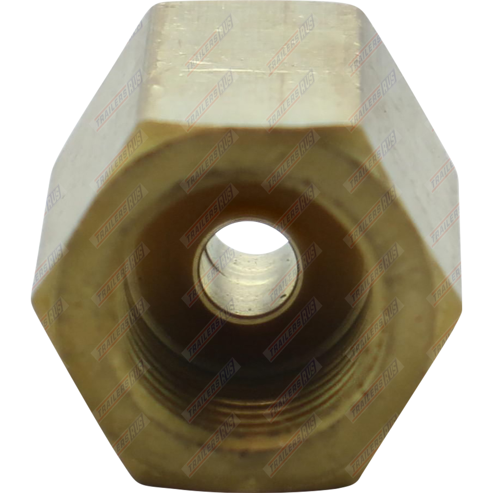 Brass Hydraulic Joiner 2 Way 3/8-24TPI for 3/16'' Inch Brake Line and ...