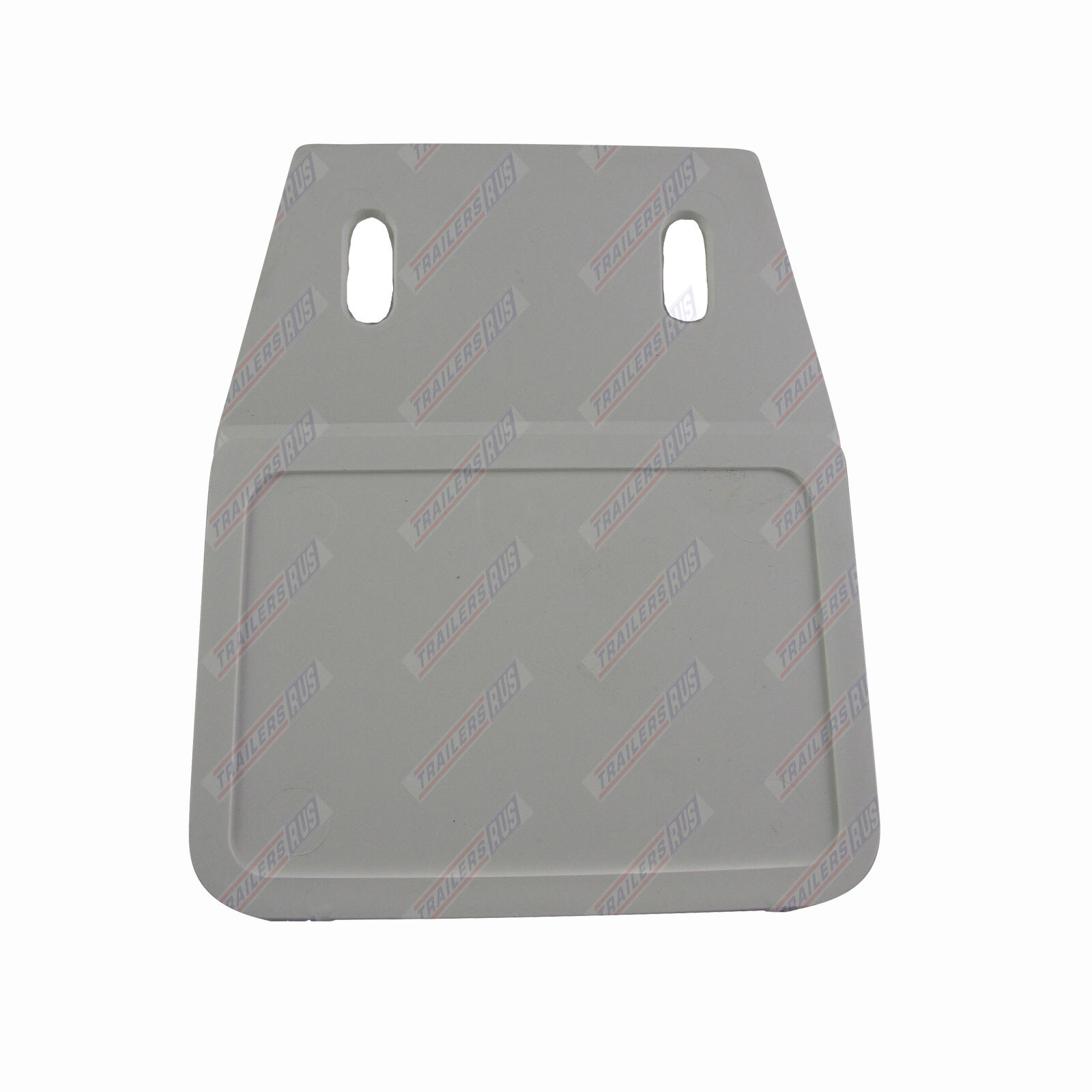 PAIR Plain PVC White Trailer Mud Flaps Ute Caravan Mudflaps 160mm x ...