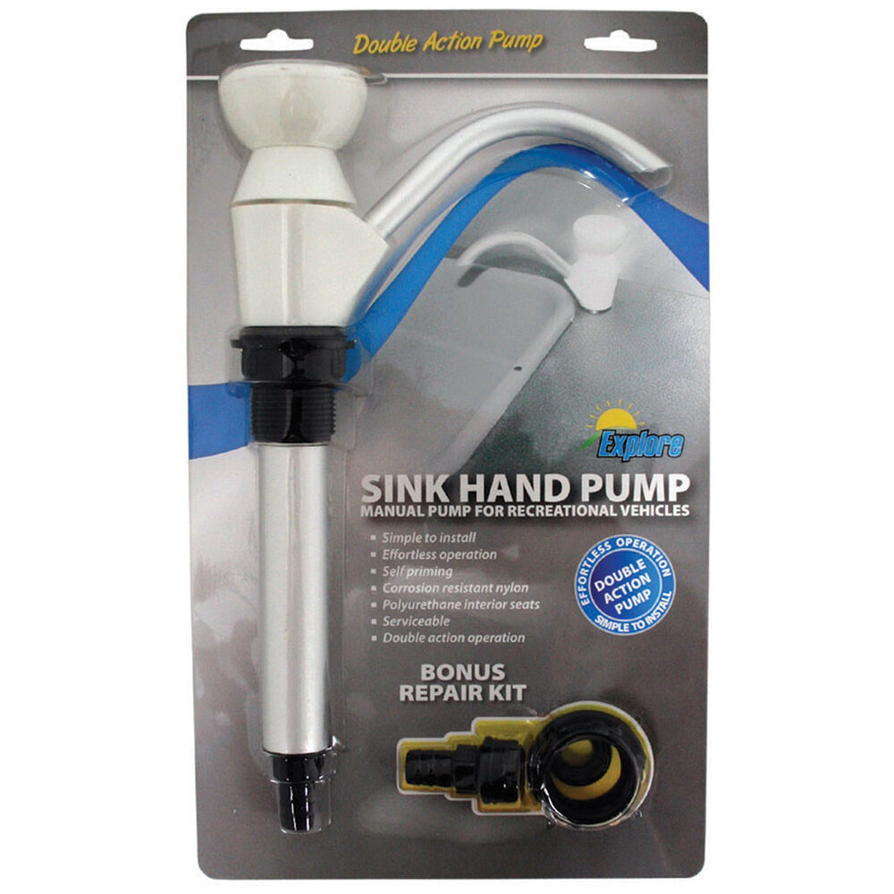 Hand Water Pump Tap for Sink suits Caravans, Camper Trailers, boats and ...