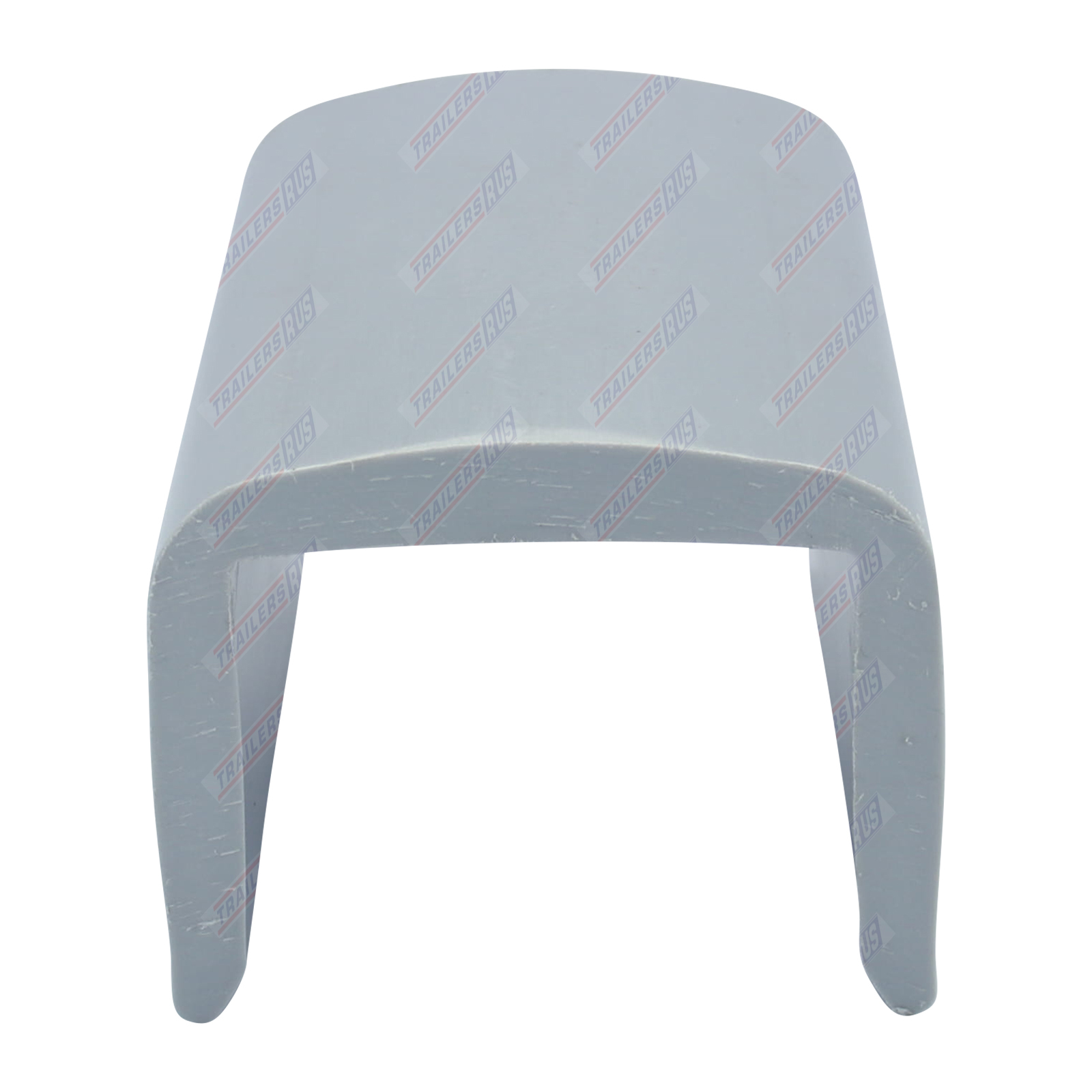 Trailer Bumper Protector C-Cover 65mm x 65mm x 3000mm Grey - TRU