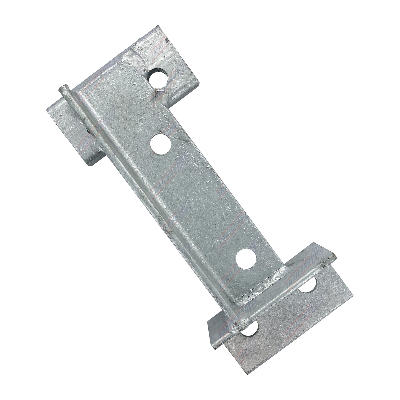 Coupling Adapter Plate 2 Hole to 4 Hole Galvanised For Boat Trailer - TRU