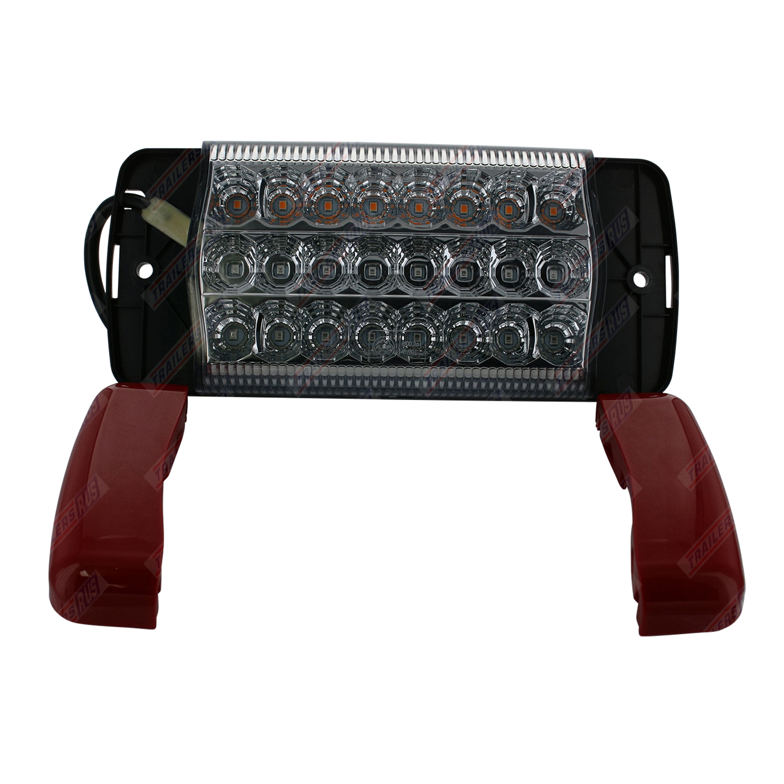 LED Combo Trailer Light 10-30V 222mm x 96mm Smart Clip - TRU