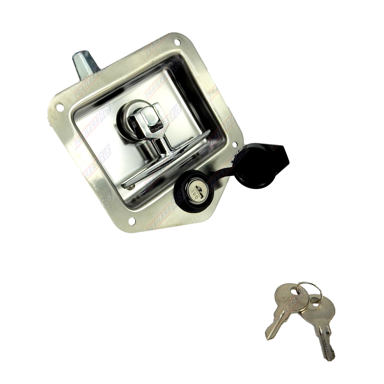 T-Lock Heavy Duty Lockable Stainless Steel 120mm x 125mm Toolbox ...