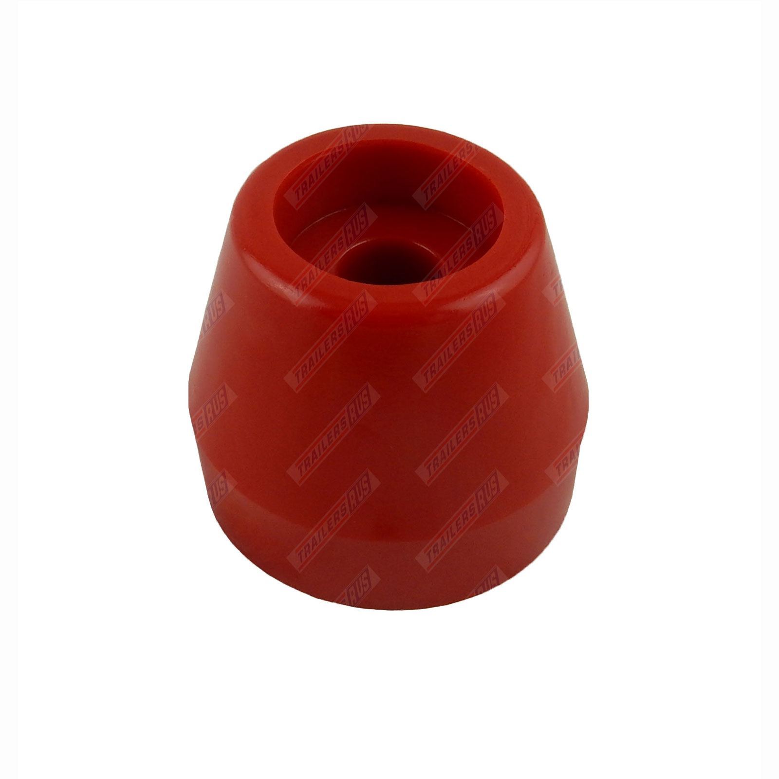 2 1/2" Inch Boat Trailer Taper Round Cap Red Soft Plastic 78mm 17mm ...