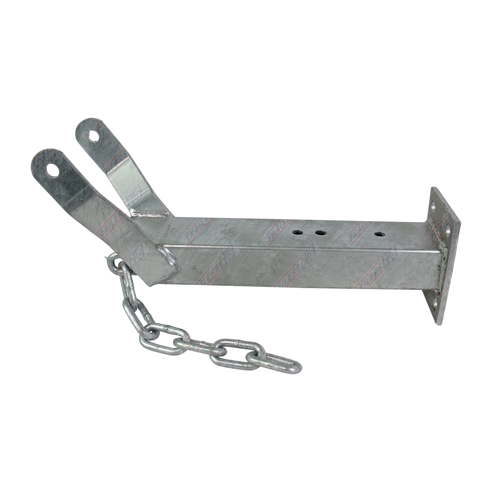 Galvanised Jet Ski Winch Post Side Mount 75mm x 50mm - TRU