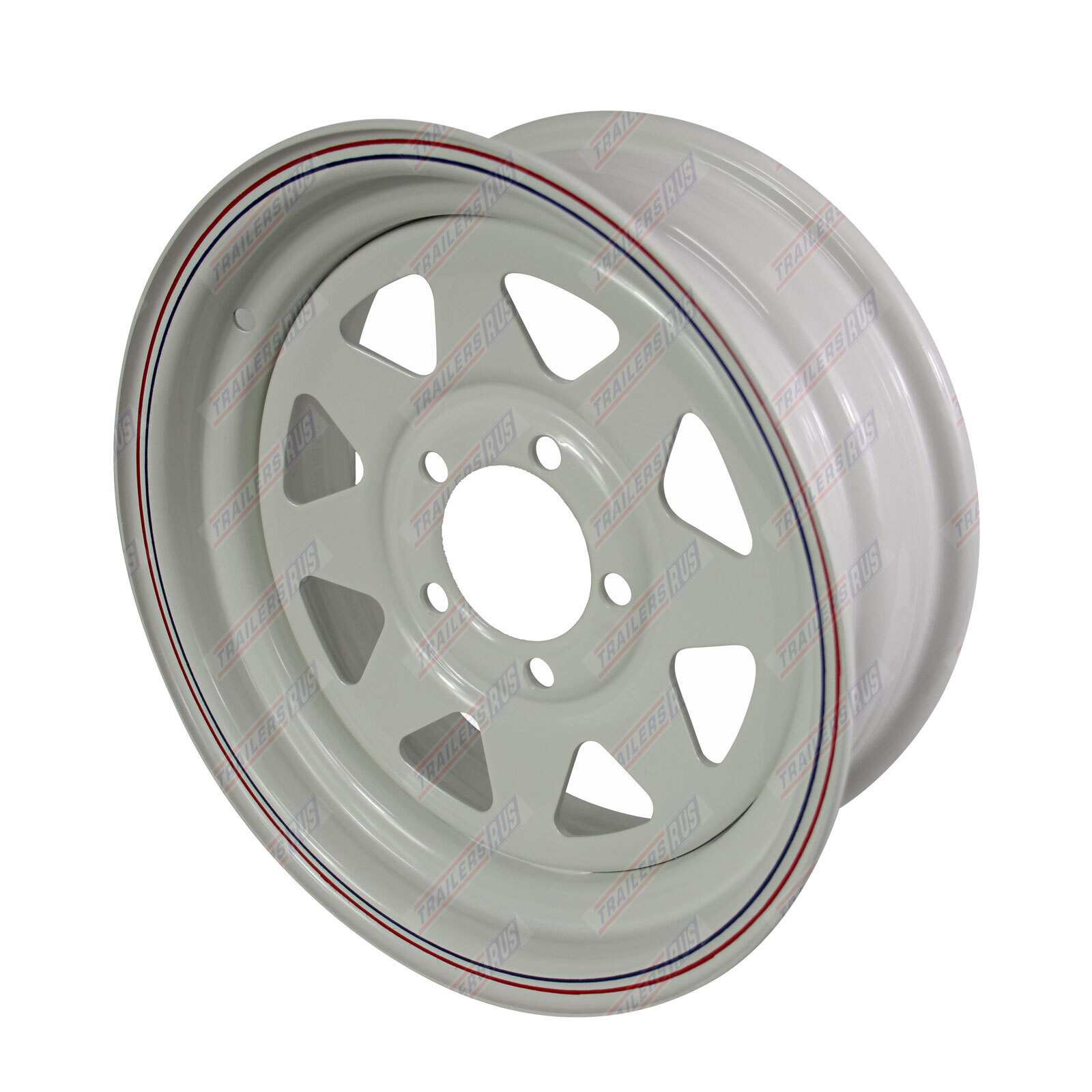 14'' Inch White Sunraysia Style Ford Trailer Rim - TRU