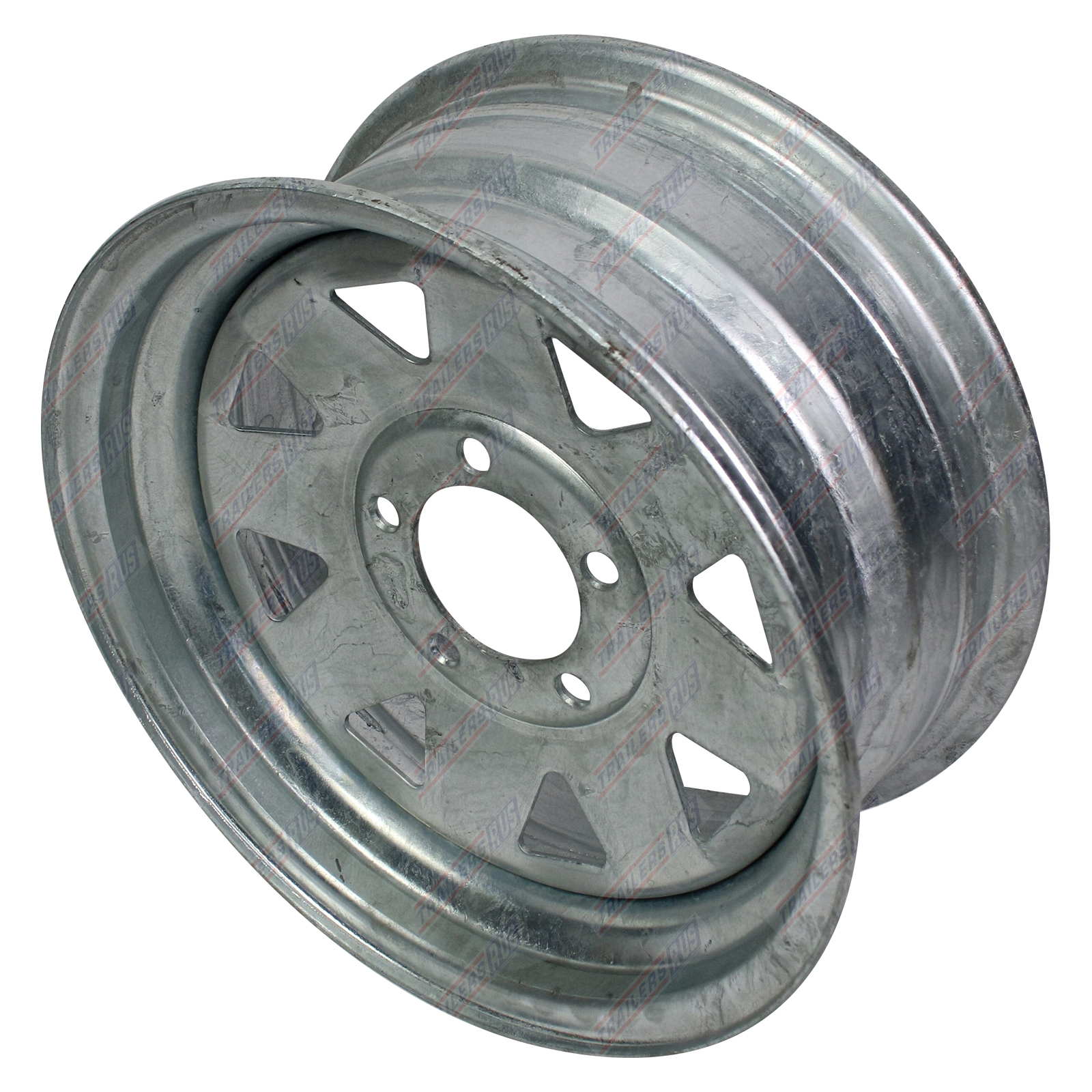 14" Holden HT Sunraysia Style Wheel Rim Galvanised Suit Caravan Camper ...