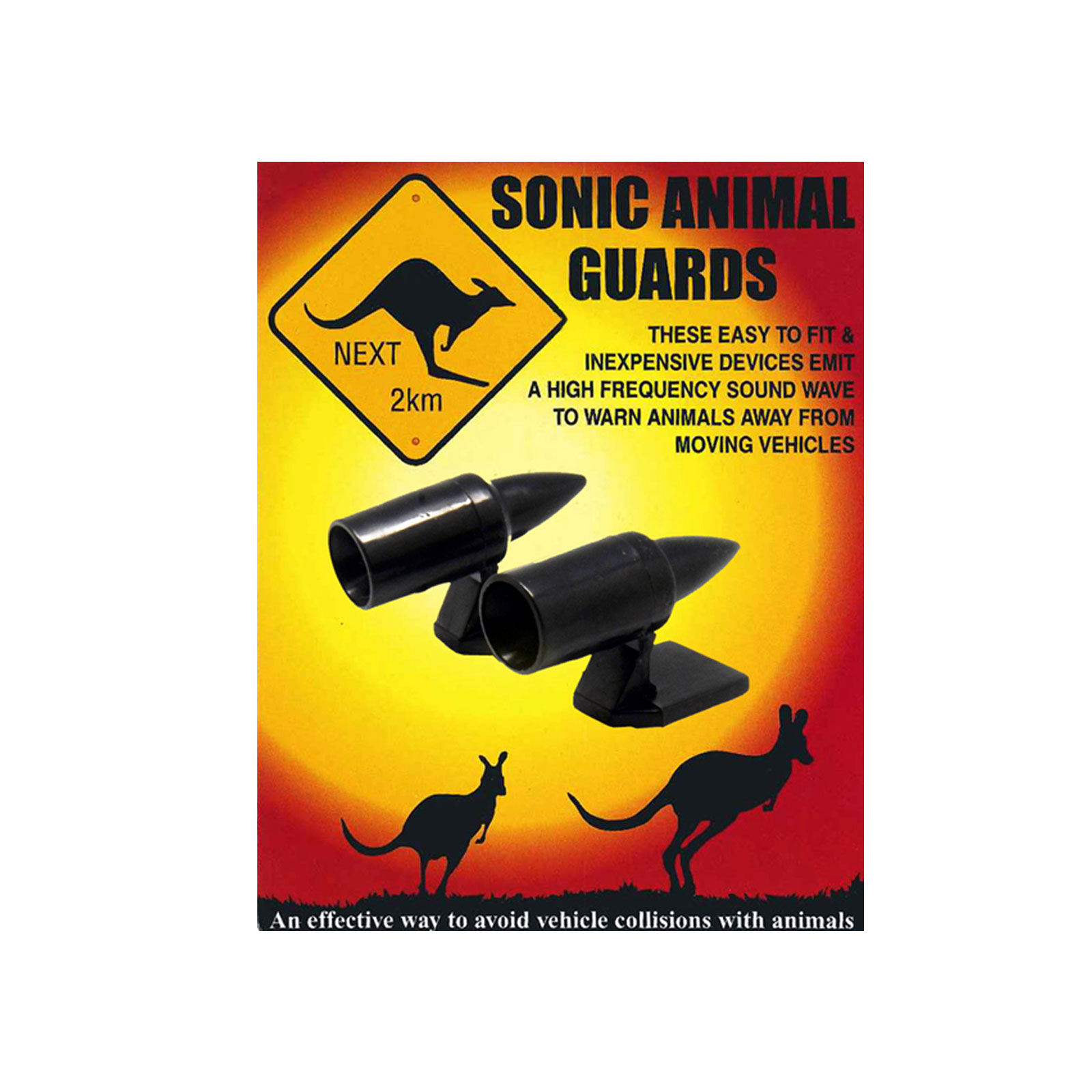 Sonic Animal Repeller Shu Roo Alert Whistle for Cars, 4WD's, Trucks ...