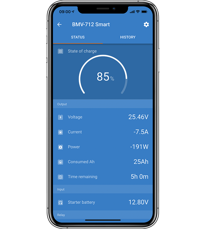 Victron Smart Battery Monitor With Built-in Bluetooth BMV-712 - Victron ...