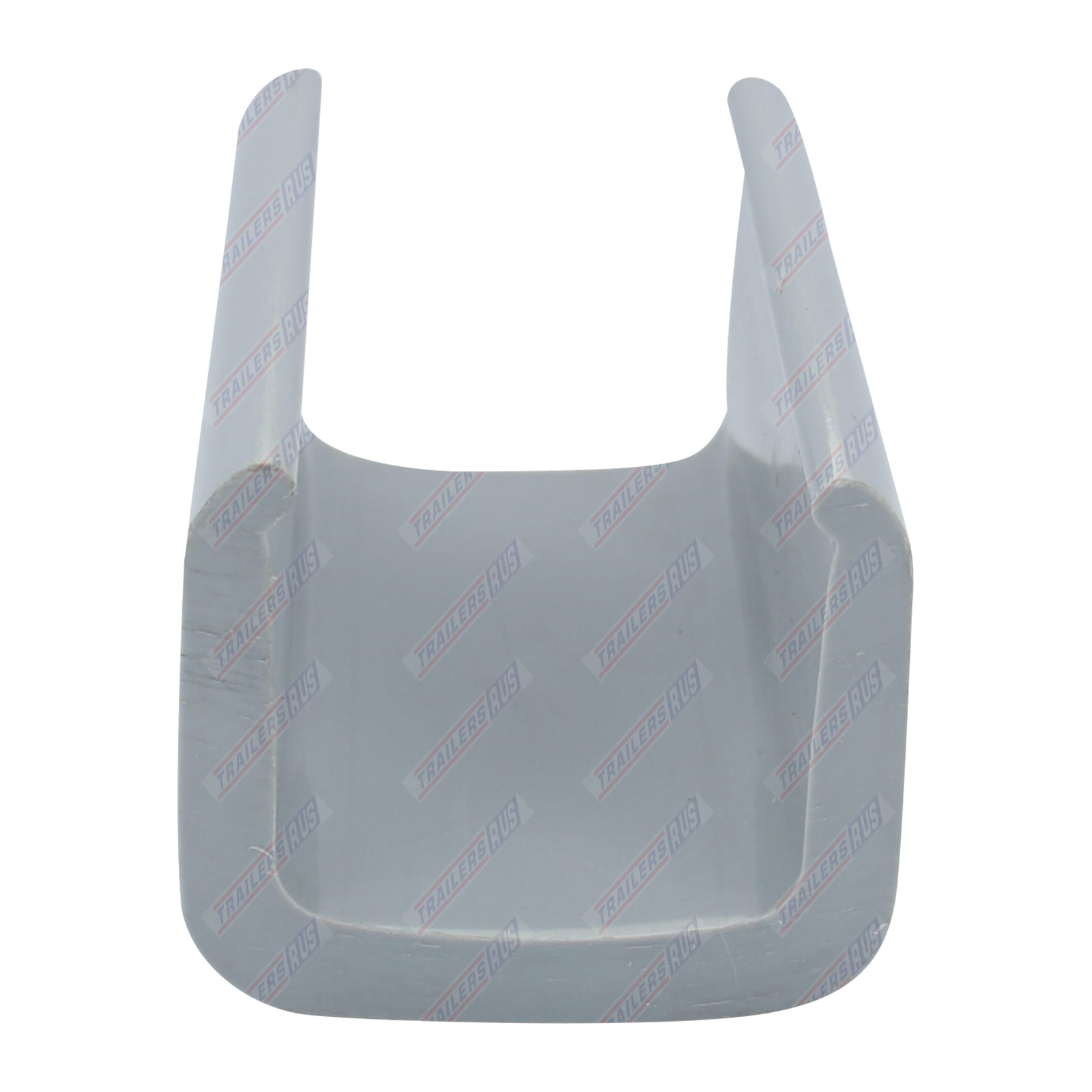 Trailer Bumper Protector C-Cover 52mm x 52mm x 3000mm Grey - TRU