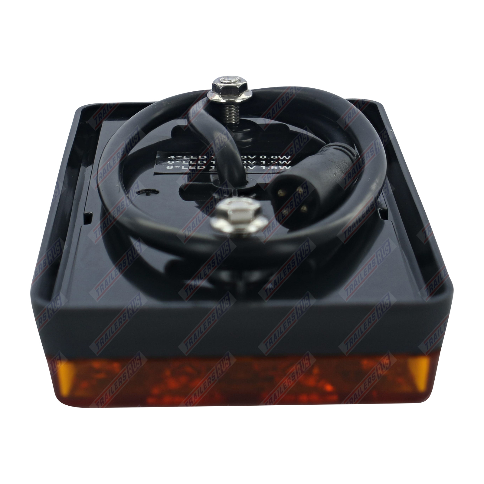 LED Combo Trailer Light KIT 10-30V 150mm x 80mm Plug and Play Licence ...