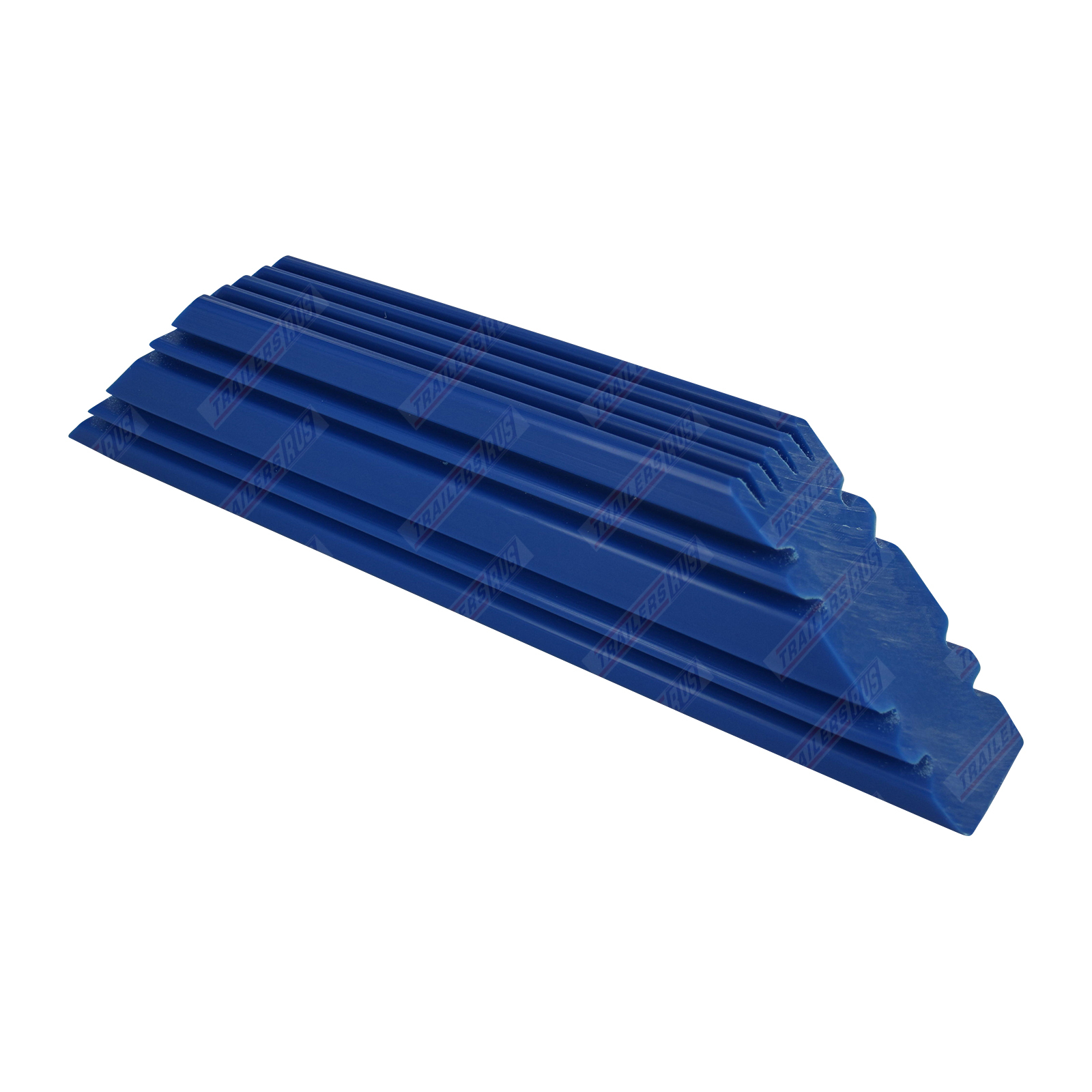 Trailer Skid Block Smooth 300mm Blue Teflon for Boat Trailer - TRU