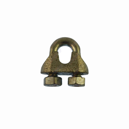 Wire Grip U-Bolt Brake Cable Clamp M3 Zinc plated - TRU