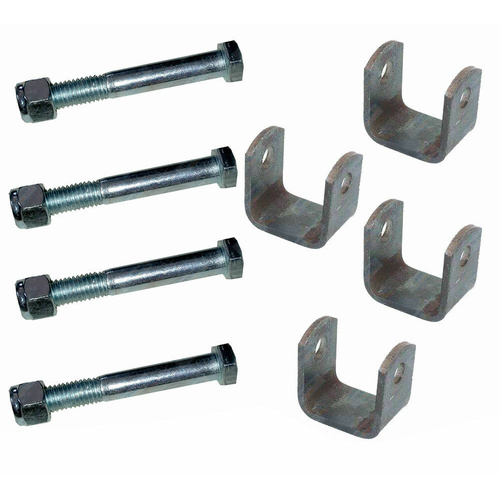 Trailer Slipper Spring Hanger Kit Suit 45mm Wide Leaf Springs Eye to ...