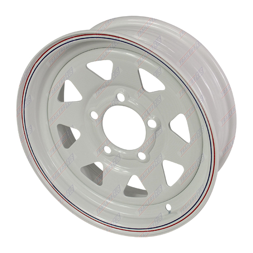 13" Ford Sunraysia Style Wheel Rim White Suit Caravan Camper Car Boat ...