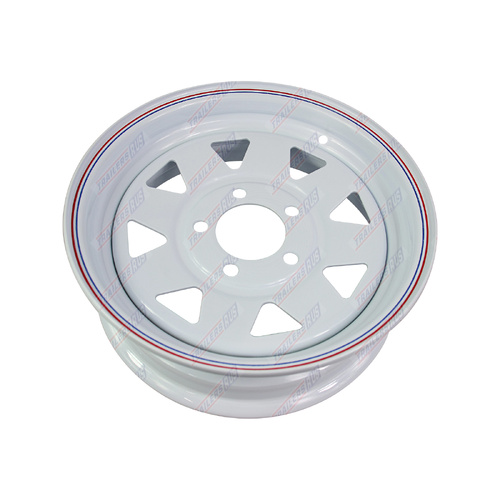 13" Holden HT Sunraysia Style Wheel Rim White Suit Caravan Camper Car ...